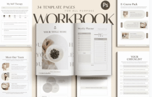 8 Ready-to-Use Workbook Templates Free Download Word & PDF ...