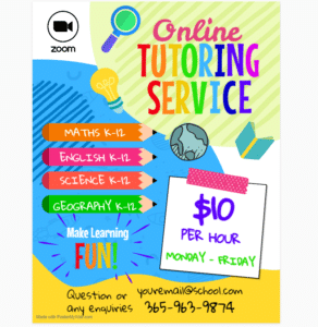 8 Editable Tutoring Flyer Templates Free Download Word, PDF, PSD ...