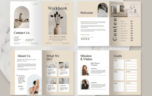8 Ready-to-Use Workbook Templates Free Download Word & PDF ...