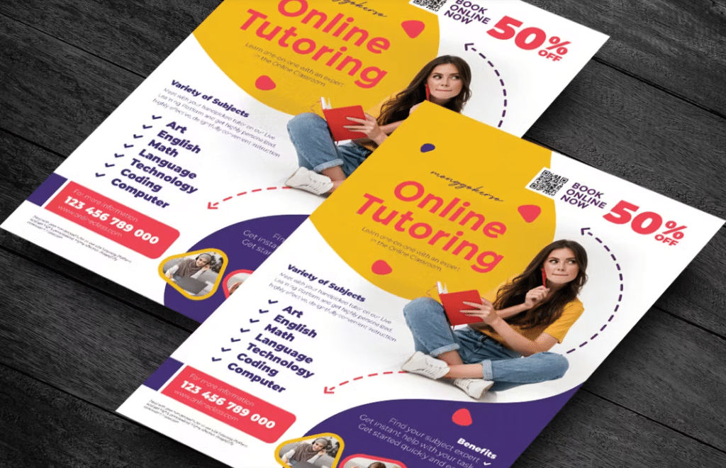 8 Editable Tutoring Flyer Templates Free Download Word, PDF, PSD ...