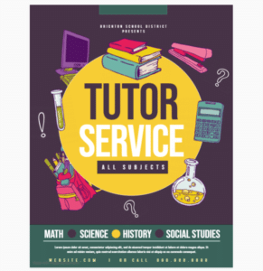 8 Editable Tutoring Flyer Templates Free Download Word, PDF, PSD ...