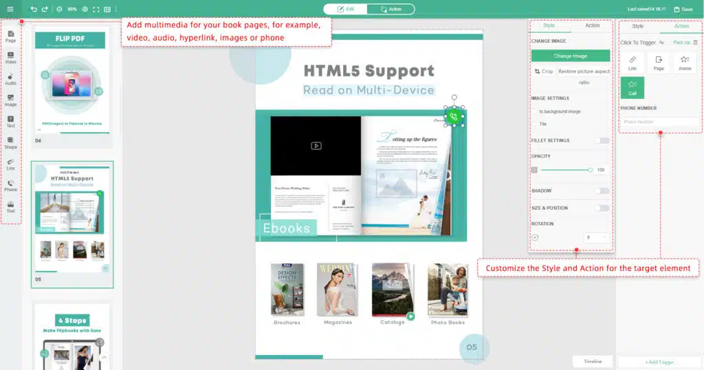 4 Steps to Make Digital Interactive Invitation Cards Free Online ...