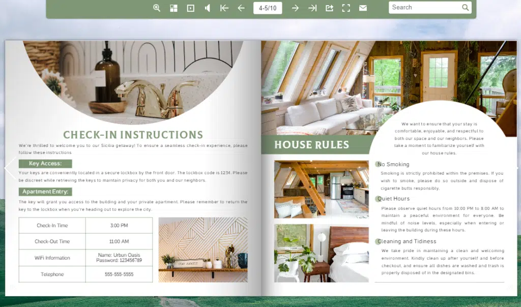 9 Best Digital Airbnb Guidebook Design Templates - Download in PDF ...