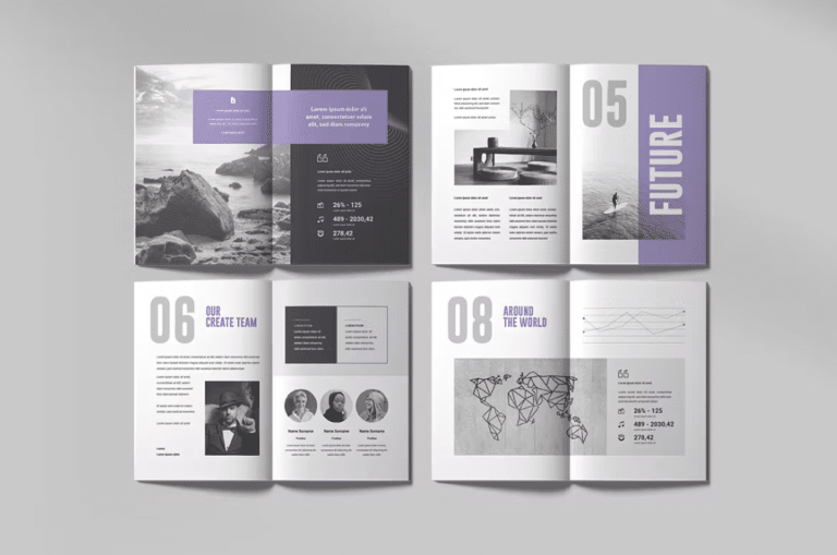 8 Company Profile Booklet Templates To Present Your Brand Story ...