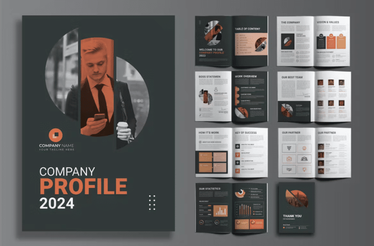 8 Company Profile Booklet Templates To Present Your Brand Story ...