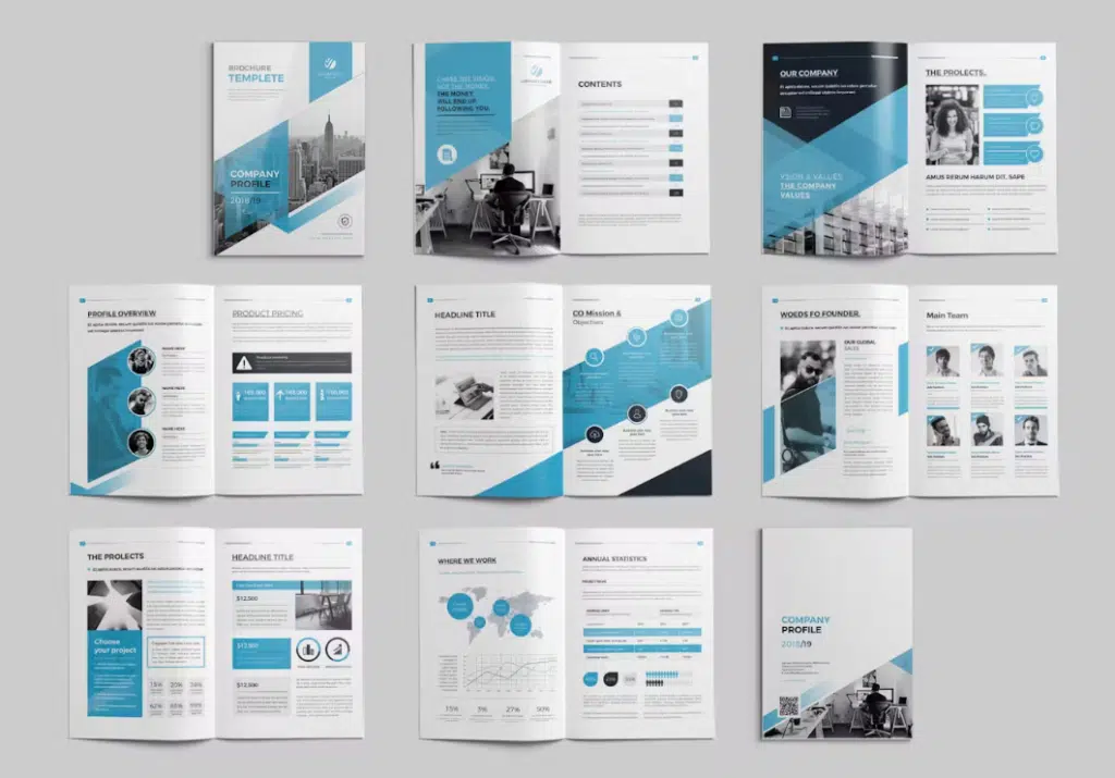 8 Company Profile Booklet Templates To Present Your Brand Story ...