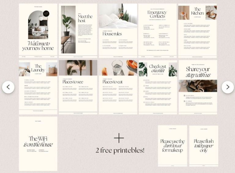 8 Airbnb Welcome Book Examples to Craft Memorable Guest Experiences ...