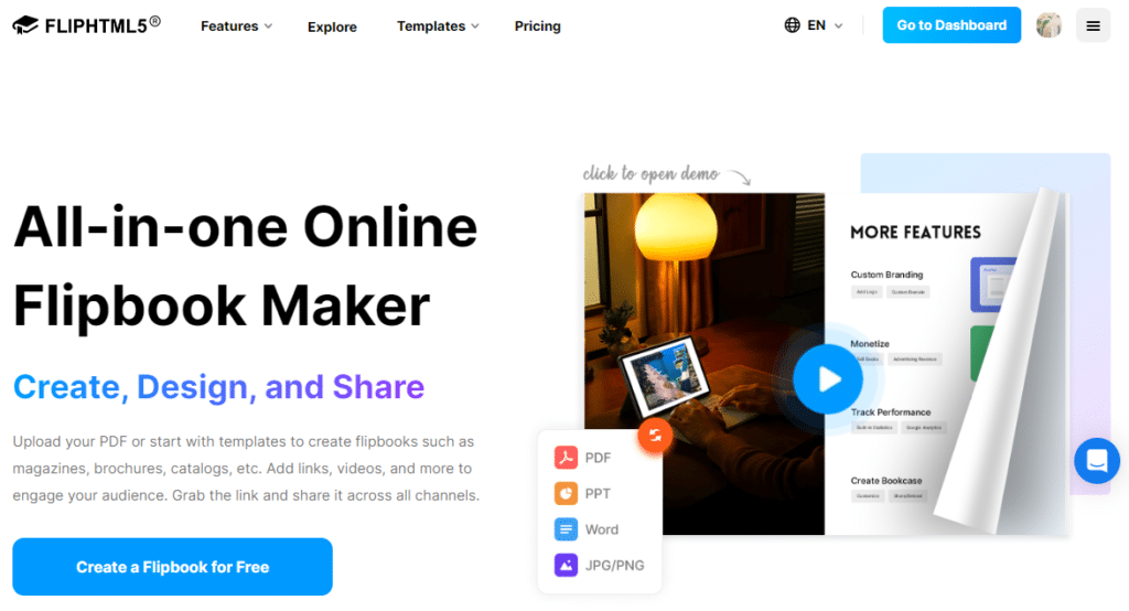 8 Online Pitch Deck Makers Help Make a Slide Deck Free - FlipBuilder Blog