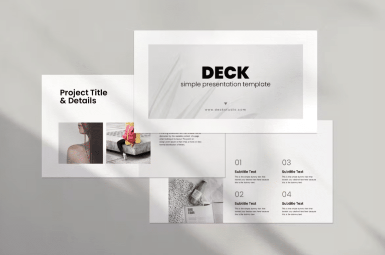 9 Free Slide Deck Templates PPT for Startups Pitch – Download Now ...