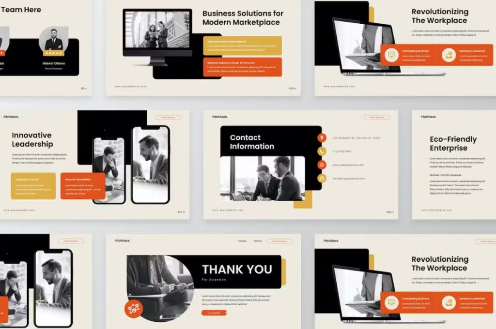 9 Free Slide Deck Templates PPT for Startups Pitch – Download Now ...