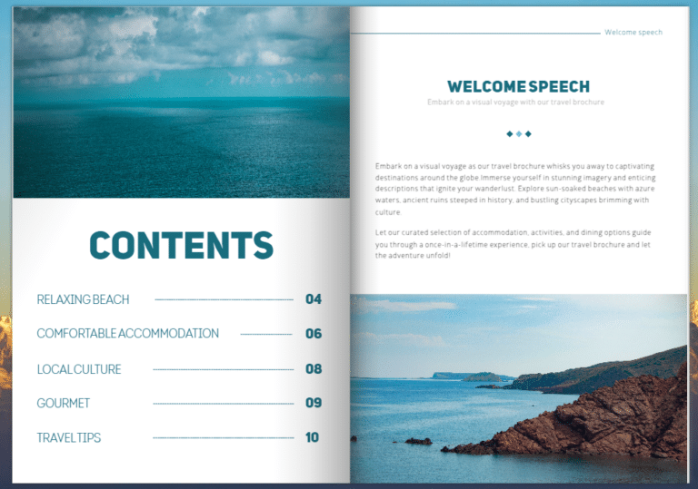 Top 8 des modèles de brochures de voyage numériques gratuites pour le ...