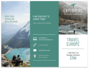 Top 8 des modèles de brochures de voyage numériques gratuites pour le ...