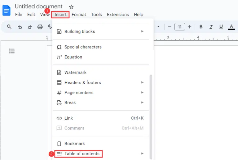 Comment créer un livre sur Google Doc